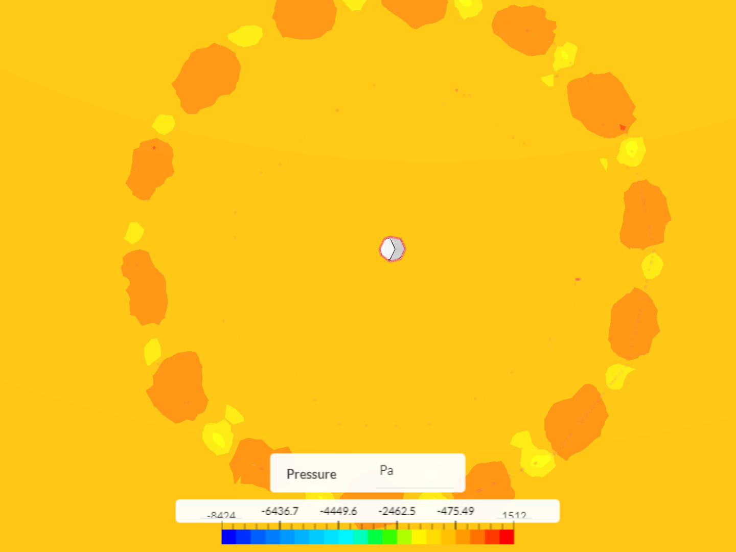 CFD PF900 232mm 72 Tapered Fins at 15 Deg 232mm Thick Rev A by ...