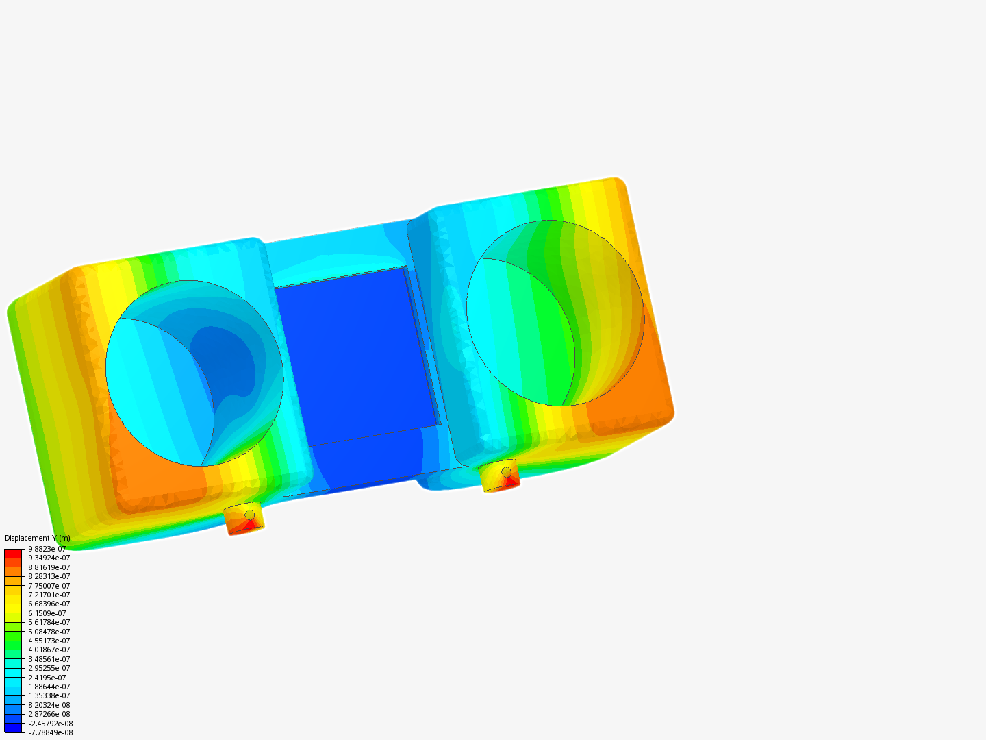 fea on pulley holder by rabdulsalam | SimScale