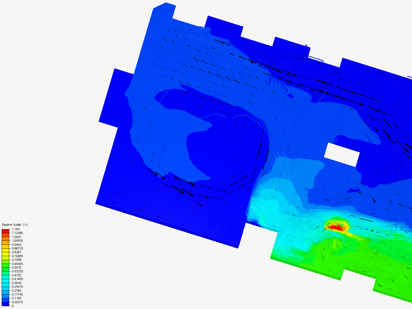 Tutorial: Car Park Contamination by rachitranjan25 | SimScale