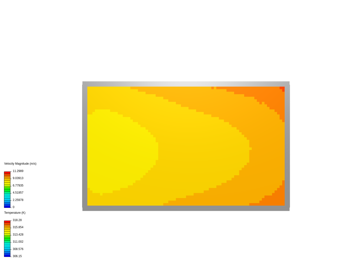 Triangle dimpled 20 fins by rahmawatiarifi | SimScale