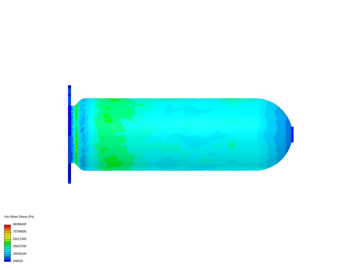 Optimized_Air Vessel5.0 by rarora_be19 | SimScale