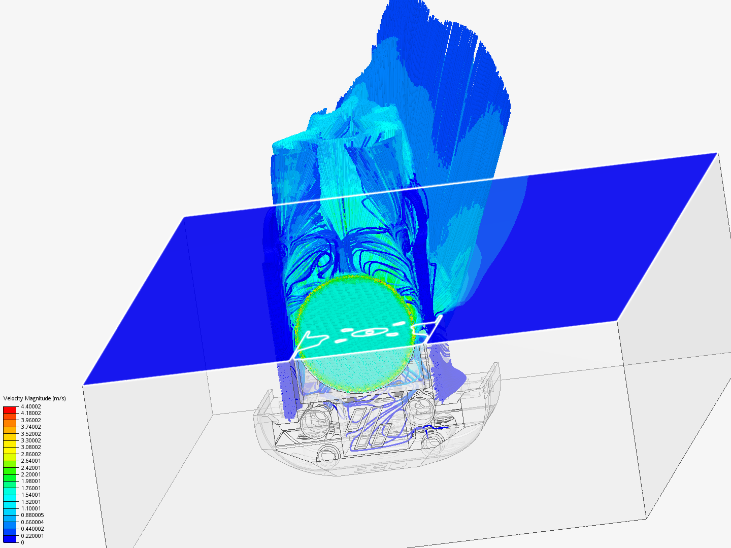 dragonburner dragon cooling self by raschoff | SimScale