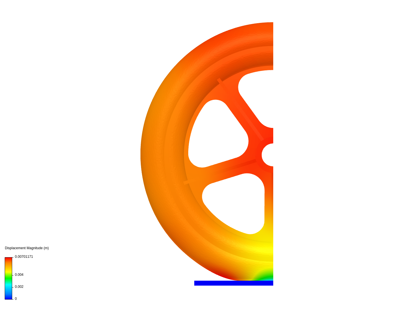 Rubber - hyperelastic & Rim - elasto-plastic by rc1109 | SimScale