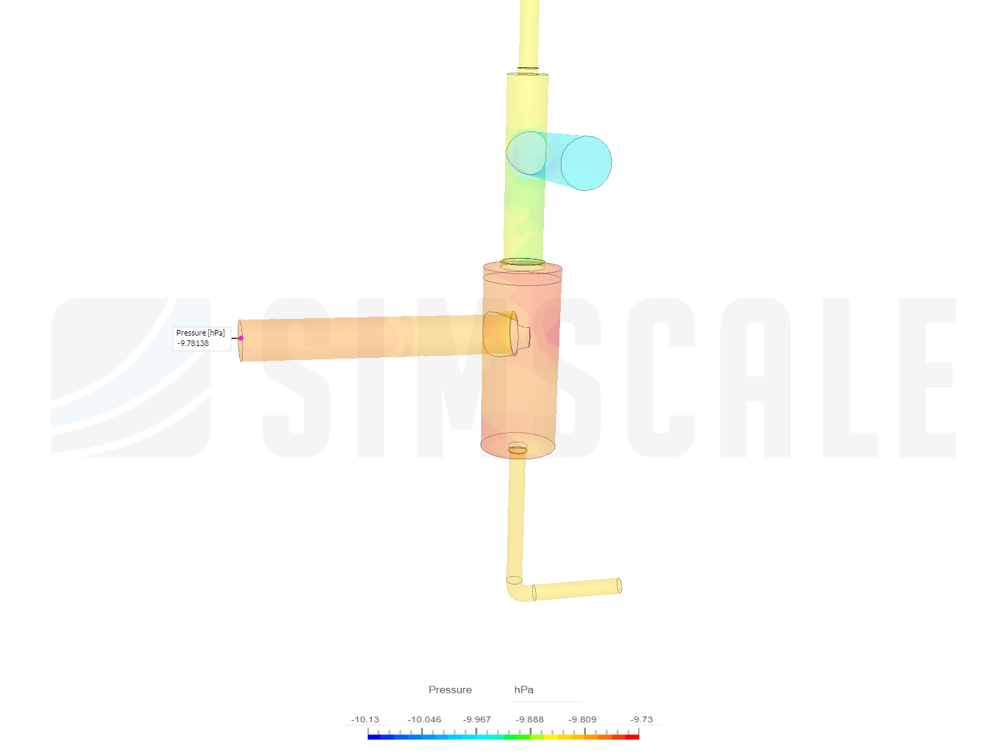 Tutorial 2: Pipe junction flow by rcentral | SimScale