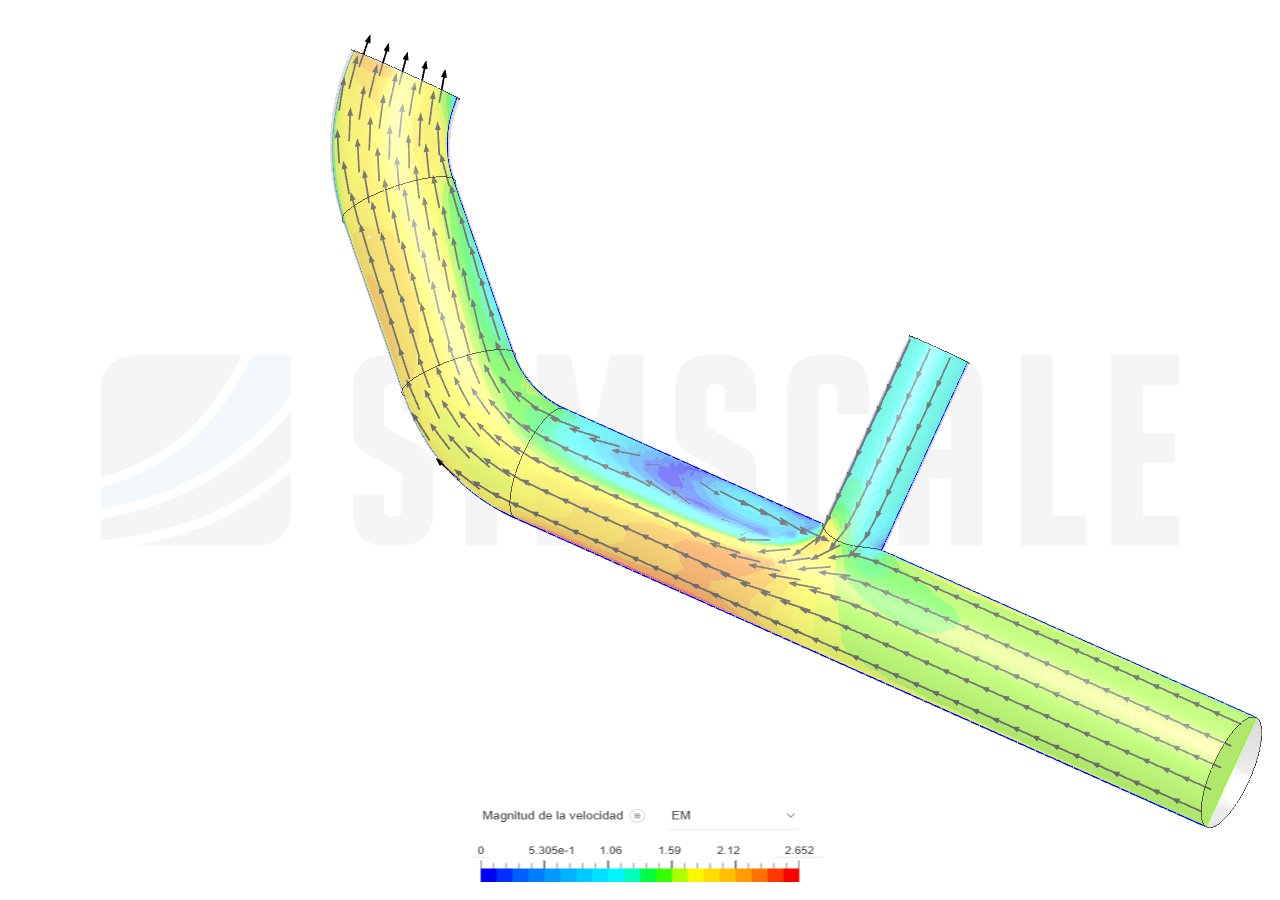Tutorial 2: Pipe junction flow by relias_aaron | SimScale