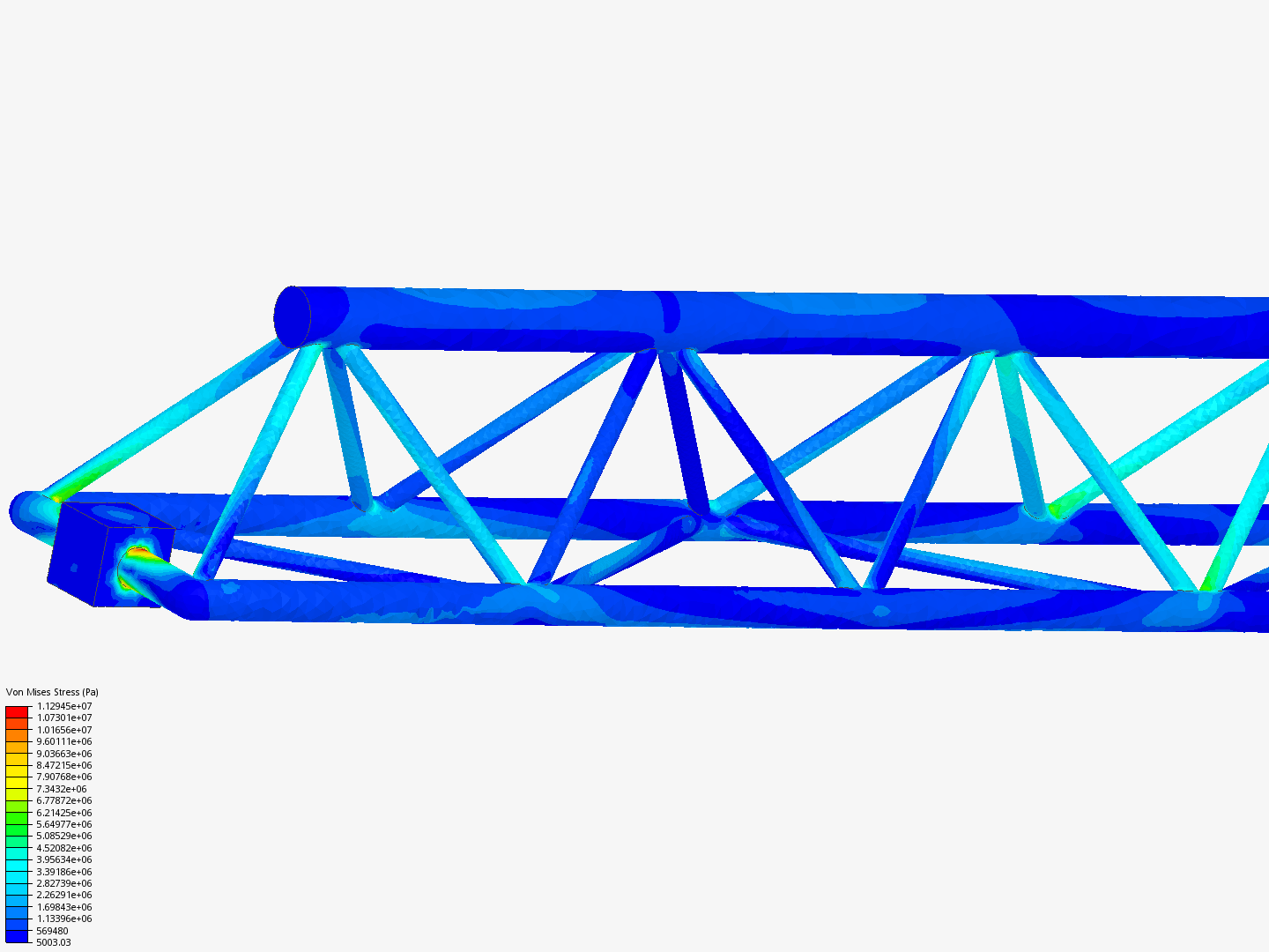 Tutorial - Linear static analysis of a crane by renarts | SimScale