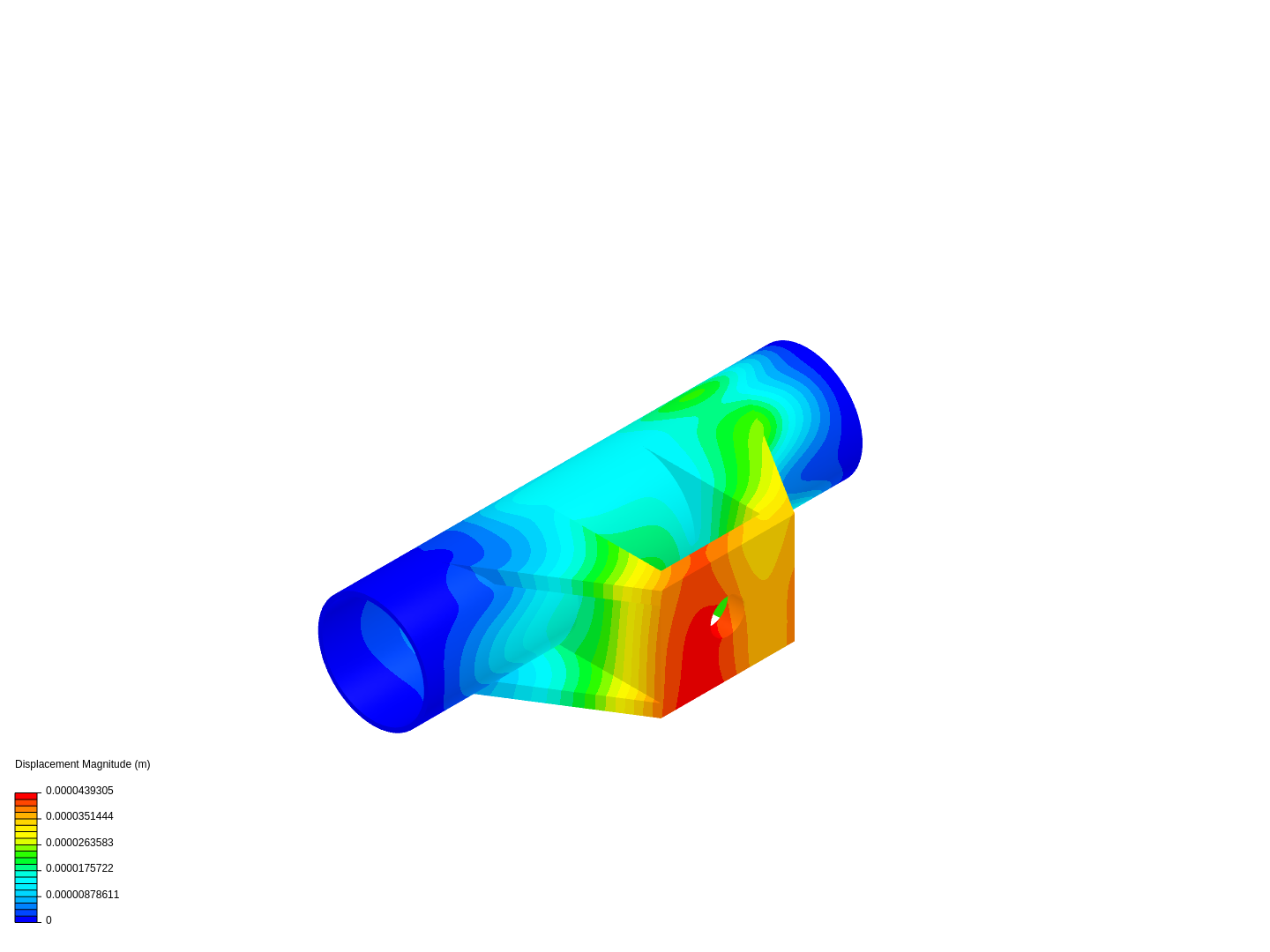 Diff mount clamp FEA by rgaonkar | SimScale