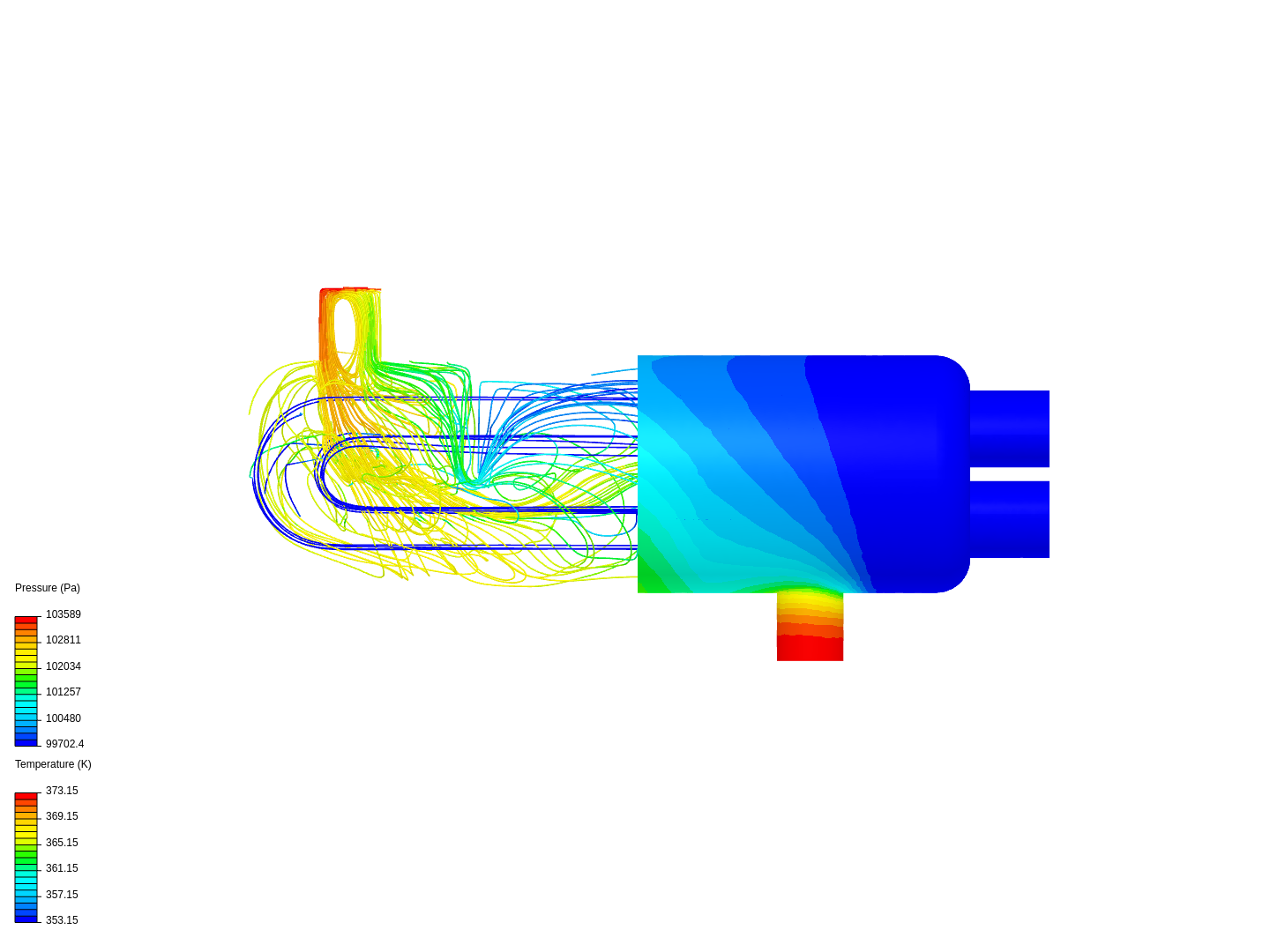 Tutorial: U type Heat Exchanger by rhik_banerjee | SimScale