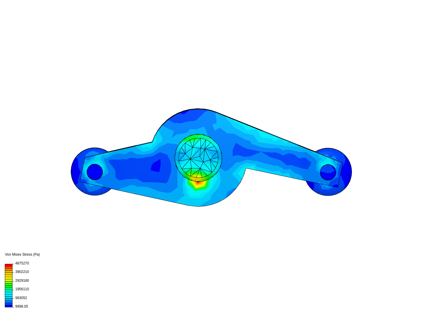 Rocker Arm Simulation by riyadhzulkifli | SimScale