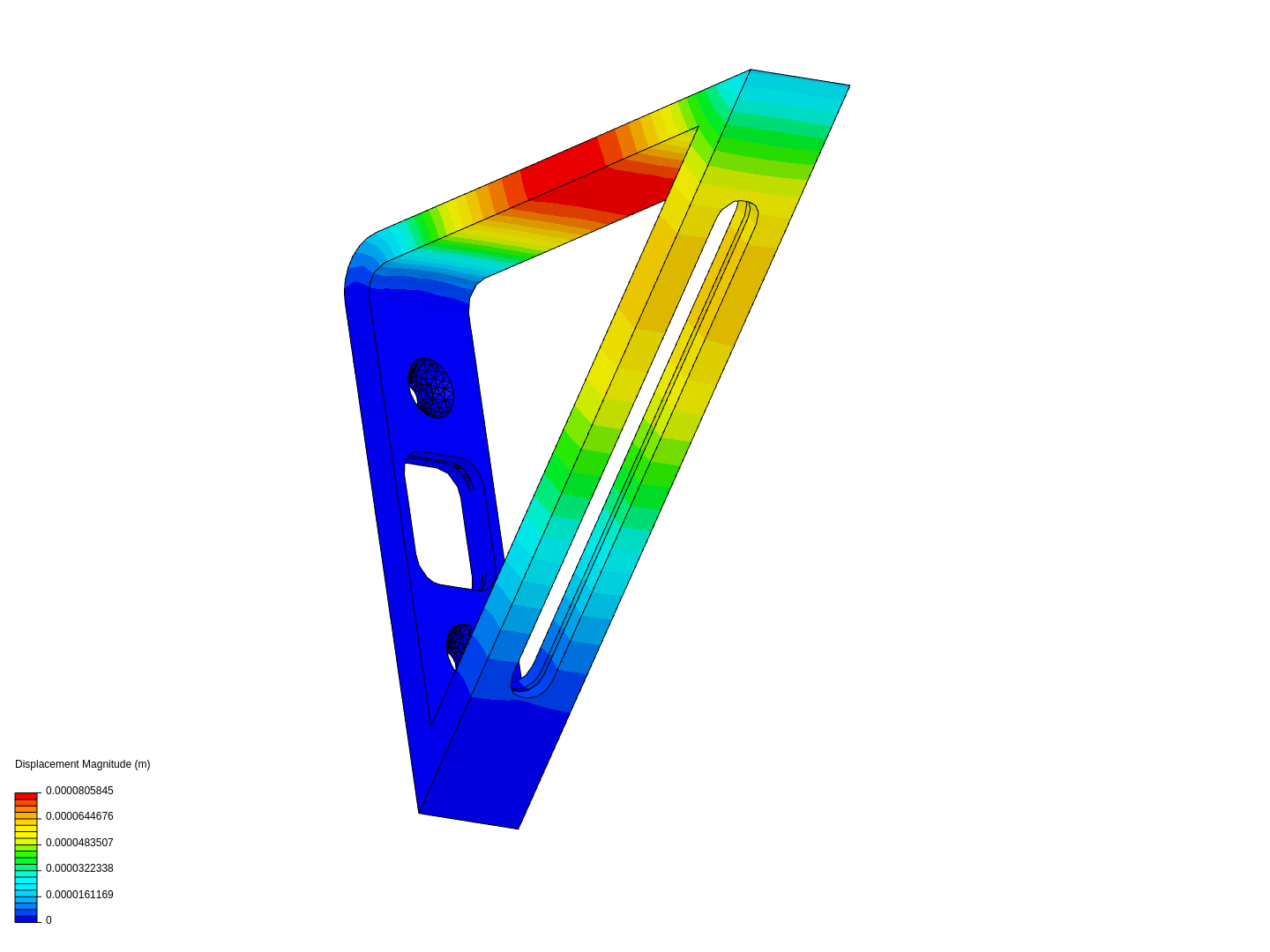 FEA of Angle bracket by rk_bhaskaran | SimScale