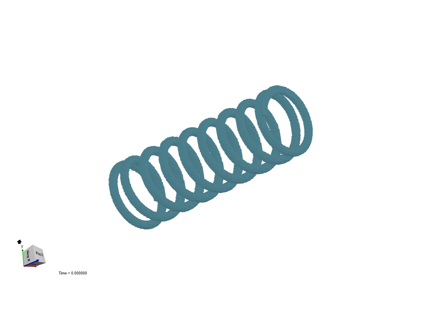 spring simulation by rkalariya | SimScale