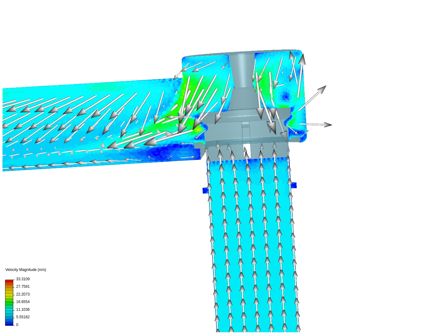 Tutorial: Fluid Flow Through a Valve by rmircea | SimScale