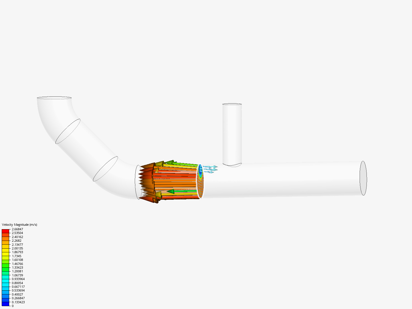 Tutorial 2: Pipe junction flow by rmodares | SimScale