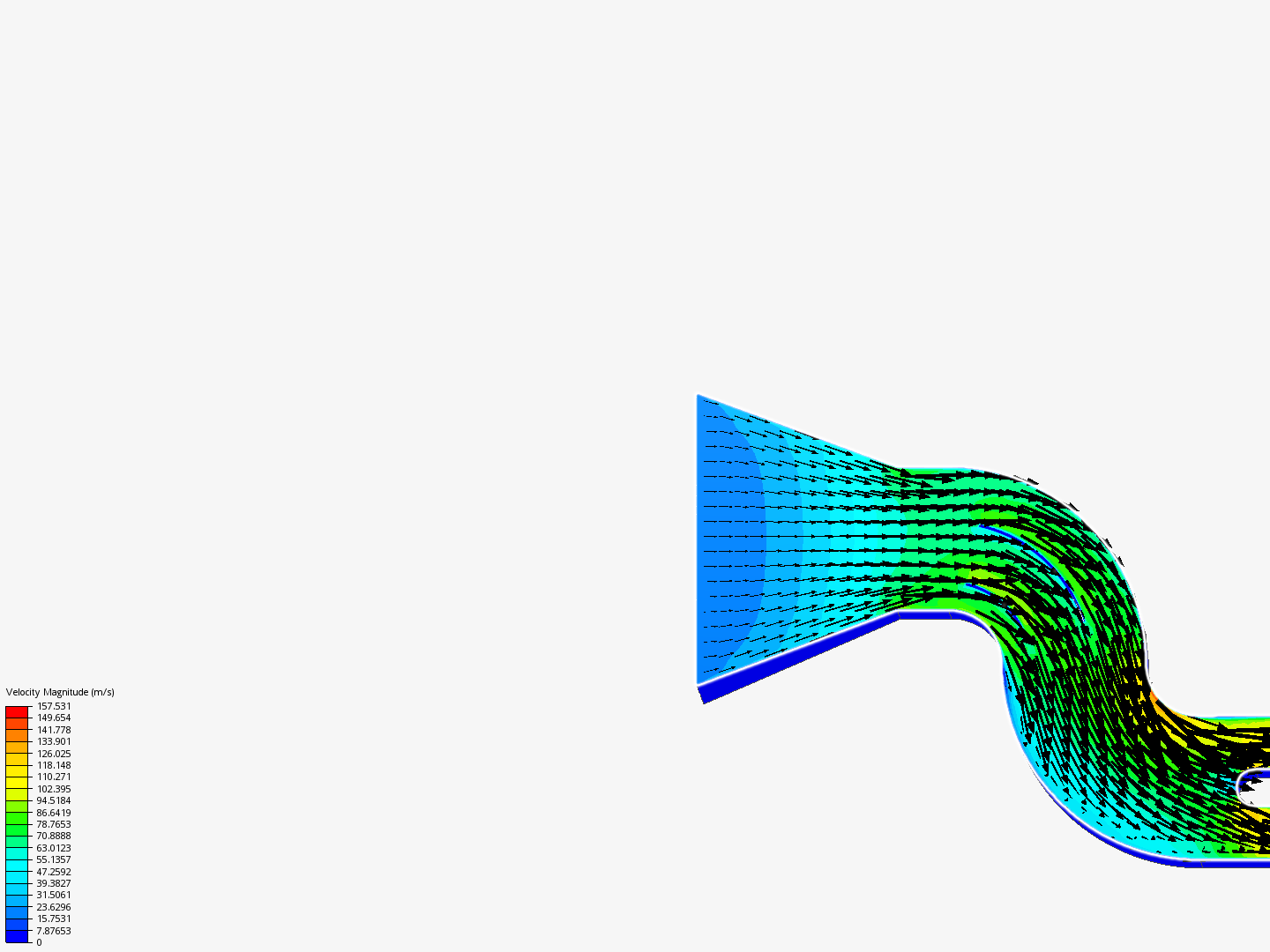 CFD Duct by rmpillai6 | SimScale