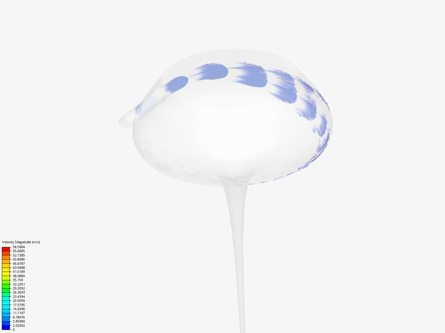 Hyperbolic Funnel Vorticial Flow Dynamics by rnagy | SimScale