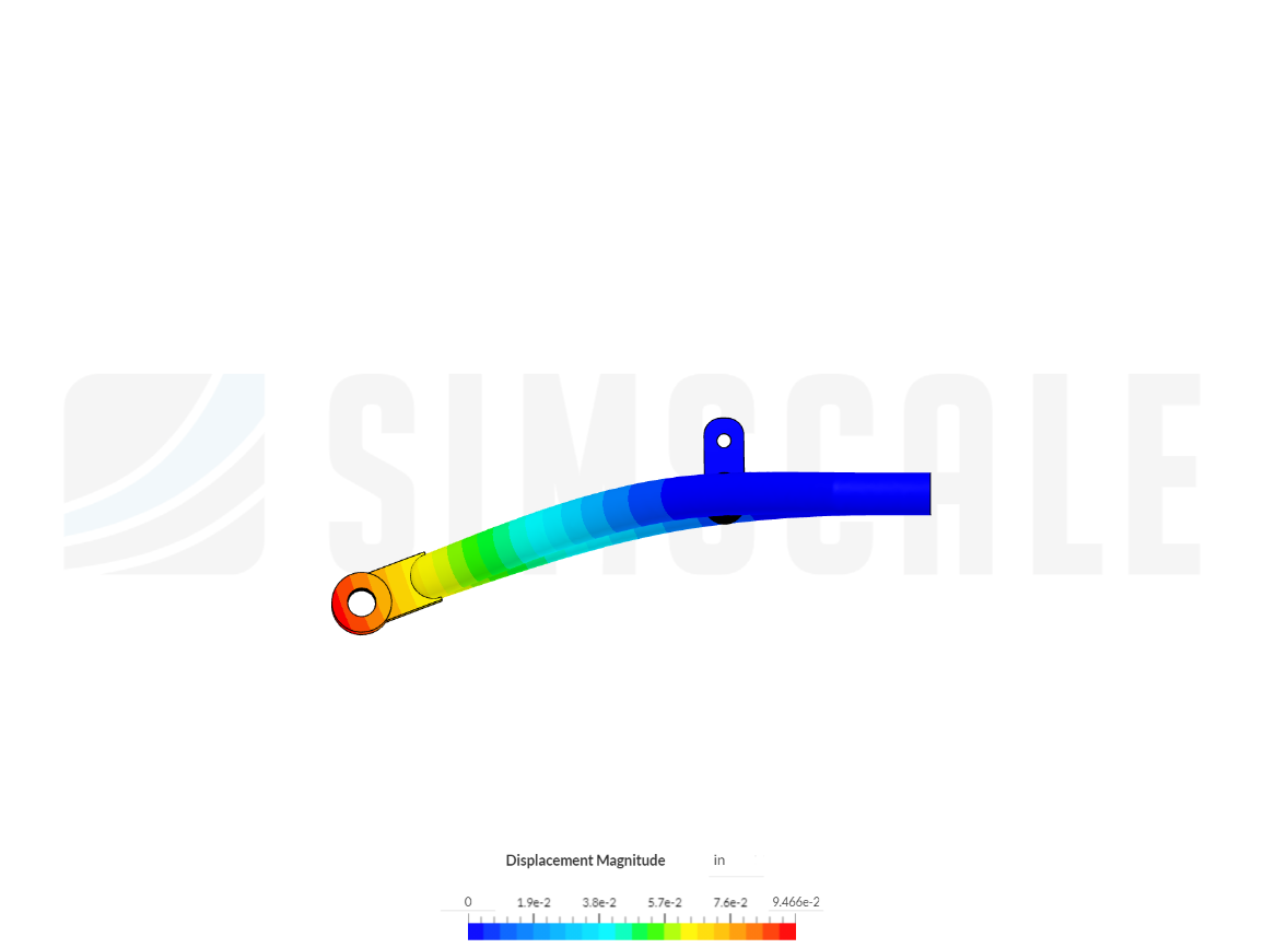 Bottom back arm with tab by rodiii93 | SimScale