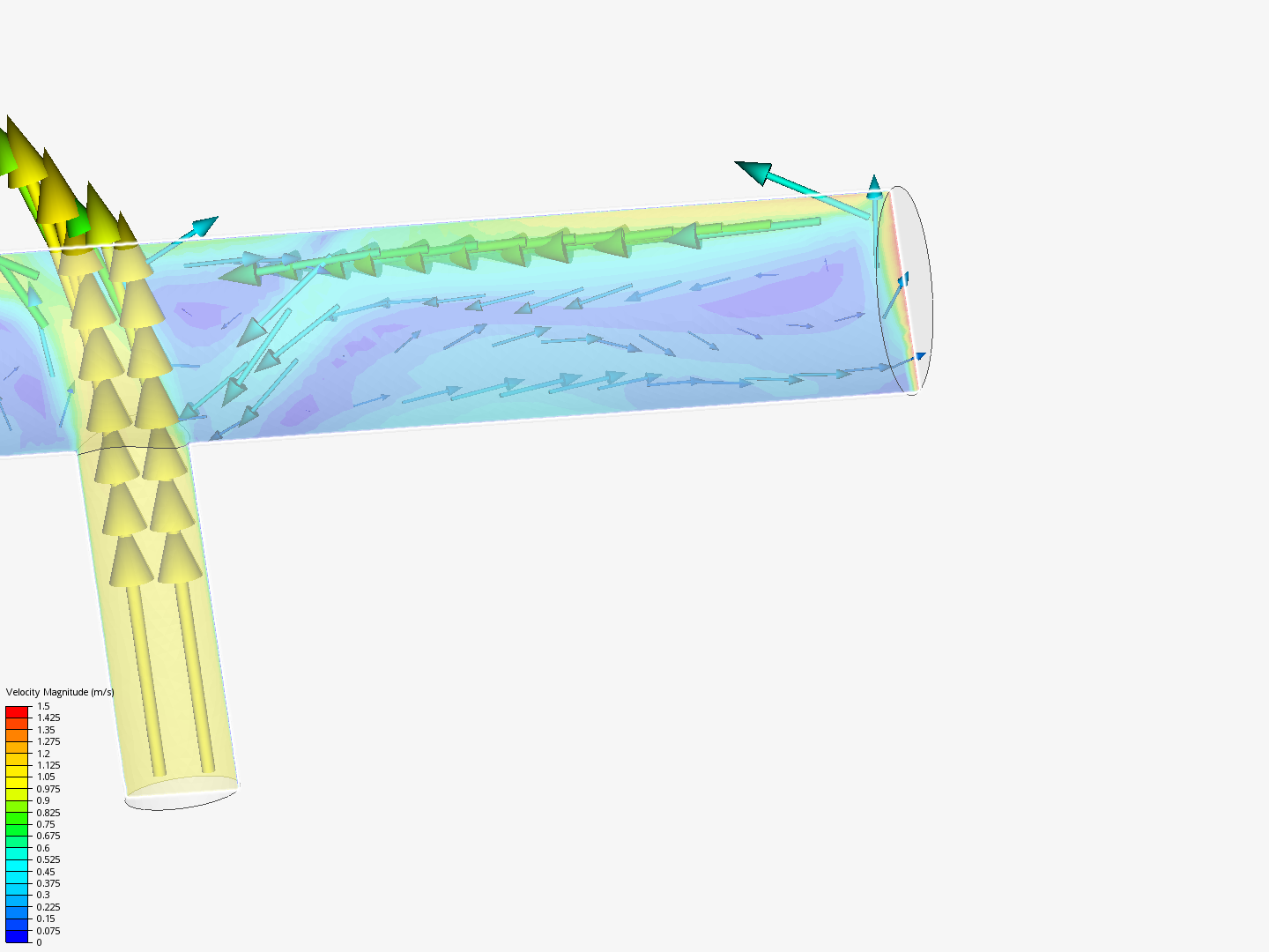 Tutorial 2: Pipe junction flow by rodrigomlopes2 | SimScale