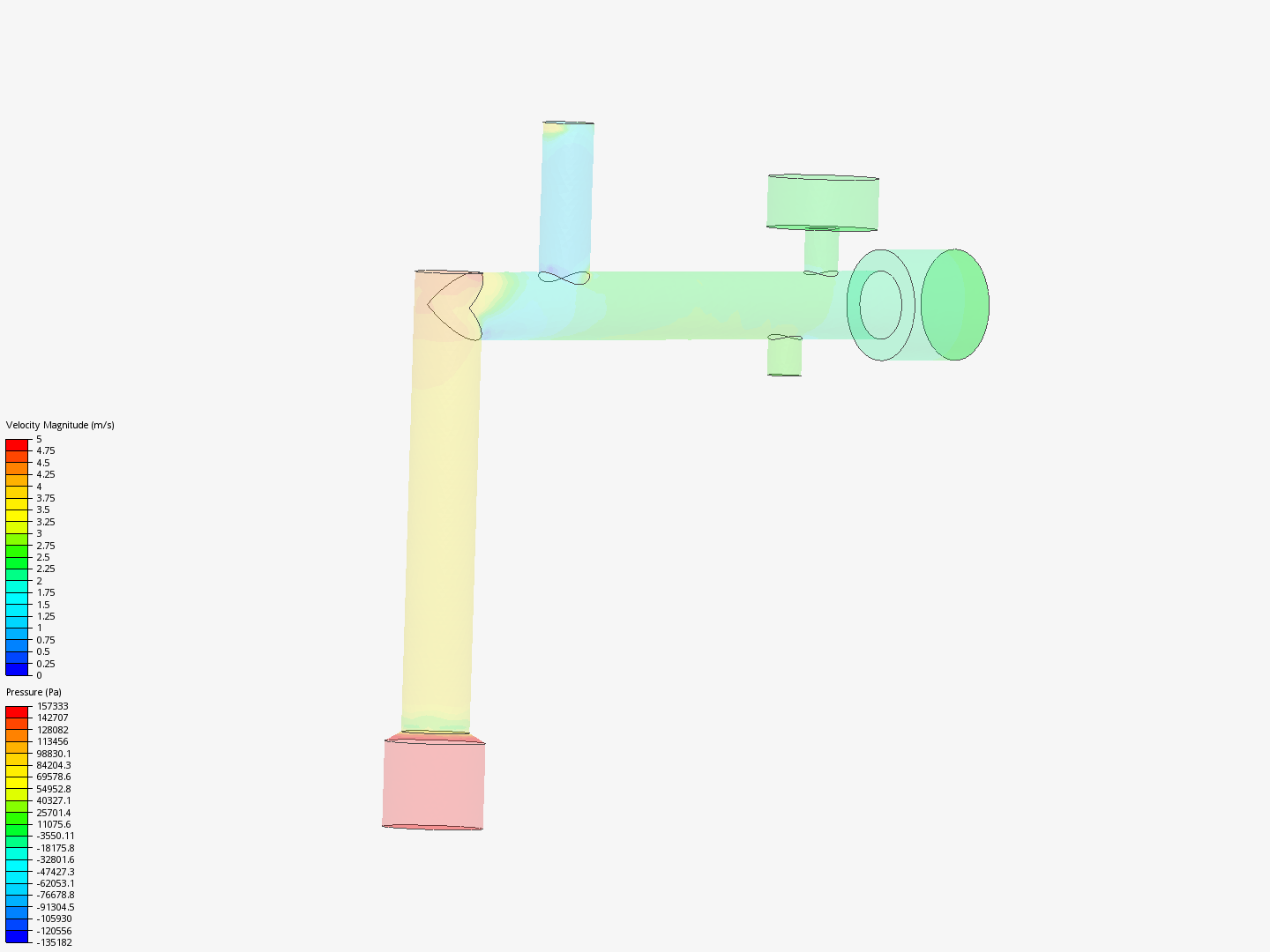 Hydraulic Fluid Flow Analysis by rohansharma479 | SimScale