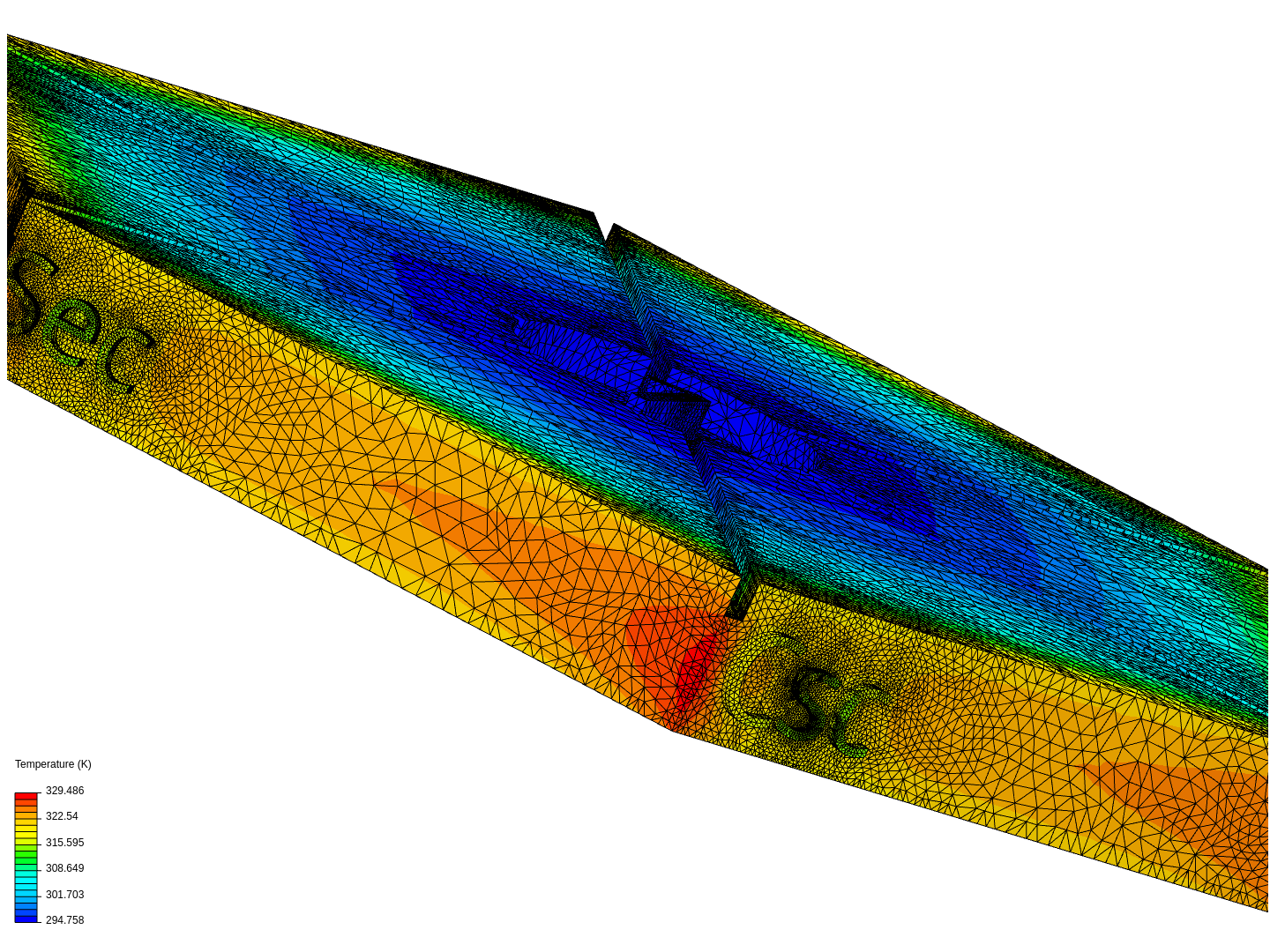 Magic Hexagon Thermal Test by rolandoglz11 | SimScale