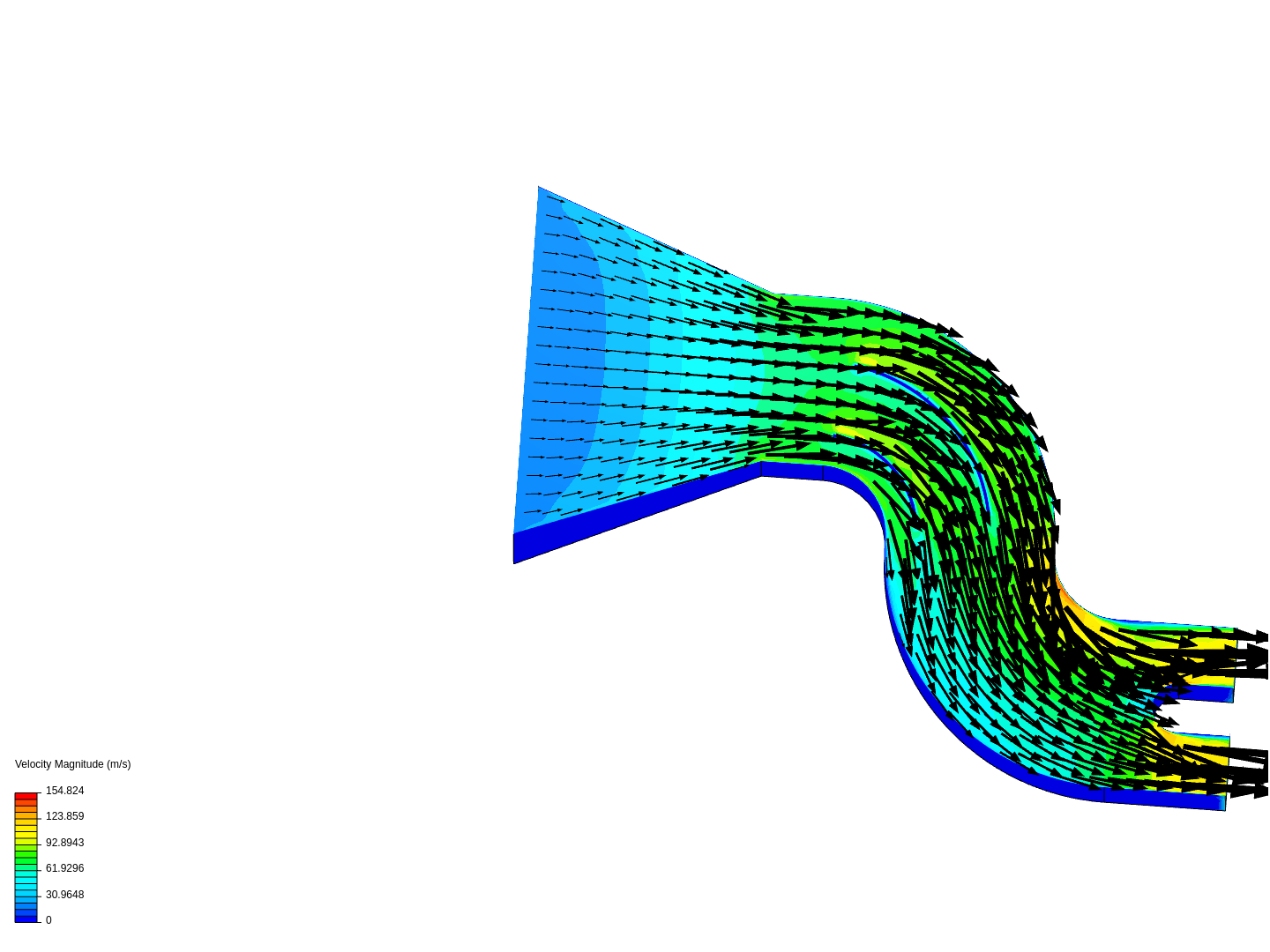 Fluid flow analysis CFD Duct by royalmechsajeev | SimScal...