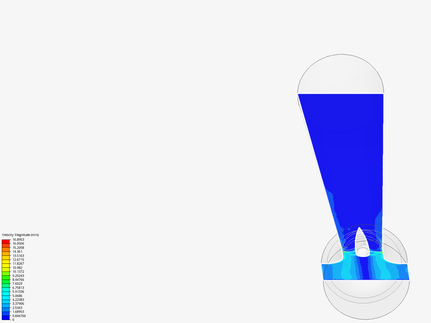 Kaplan turbine - Second Copy by roycew13 | SimScale