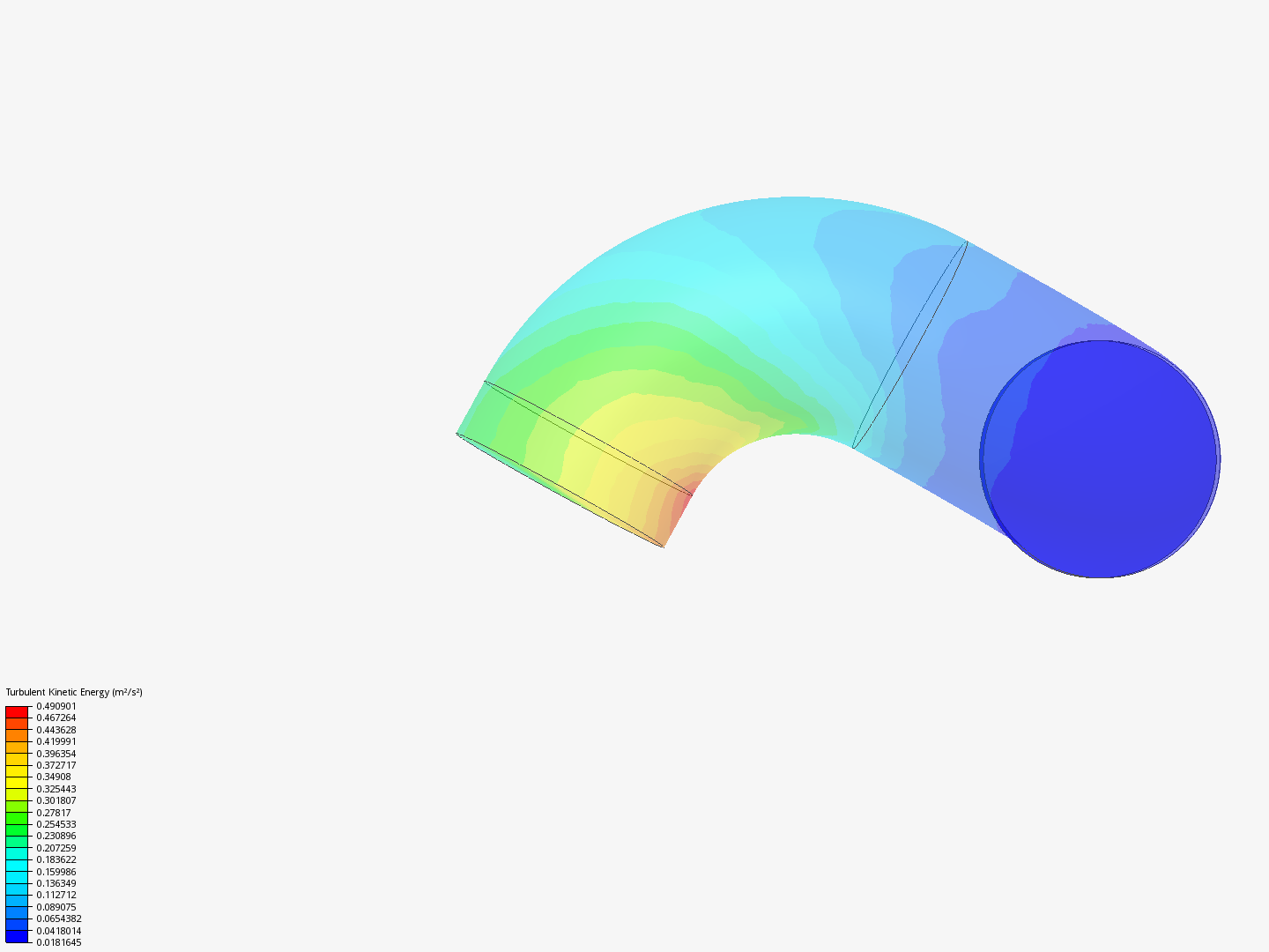 double bend by rsolanki | SimScale