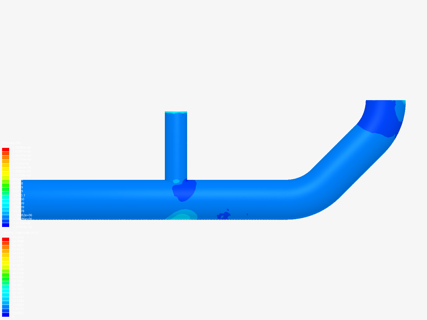 Tutorial 2: Pipe junction flow by rst__pierre | SimScale