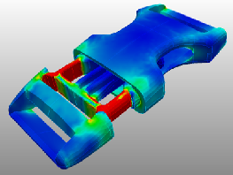 Contact Analysis Snap Fit Mechanism with FEA by rszoeke | SimScale