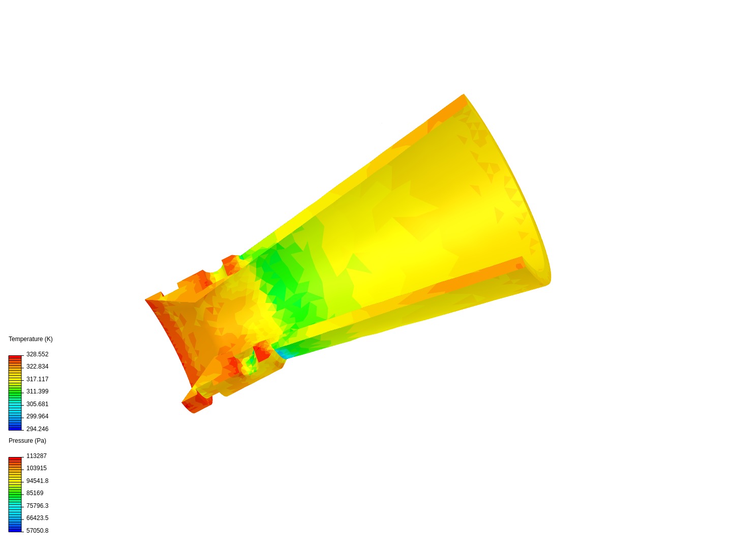 Rocket Nozzle - Copy by ruihan_zhao131 | SimScale