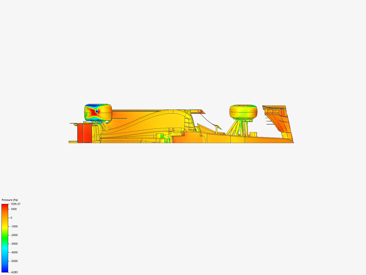 F1 Car CFD Simulation by rydixon | SimScale