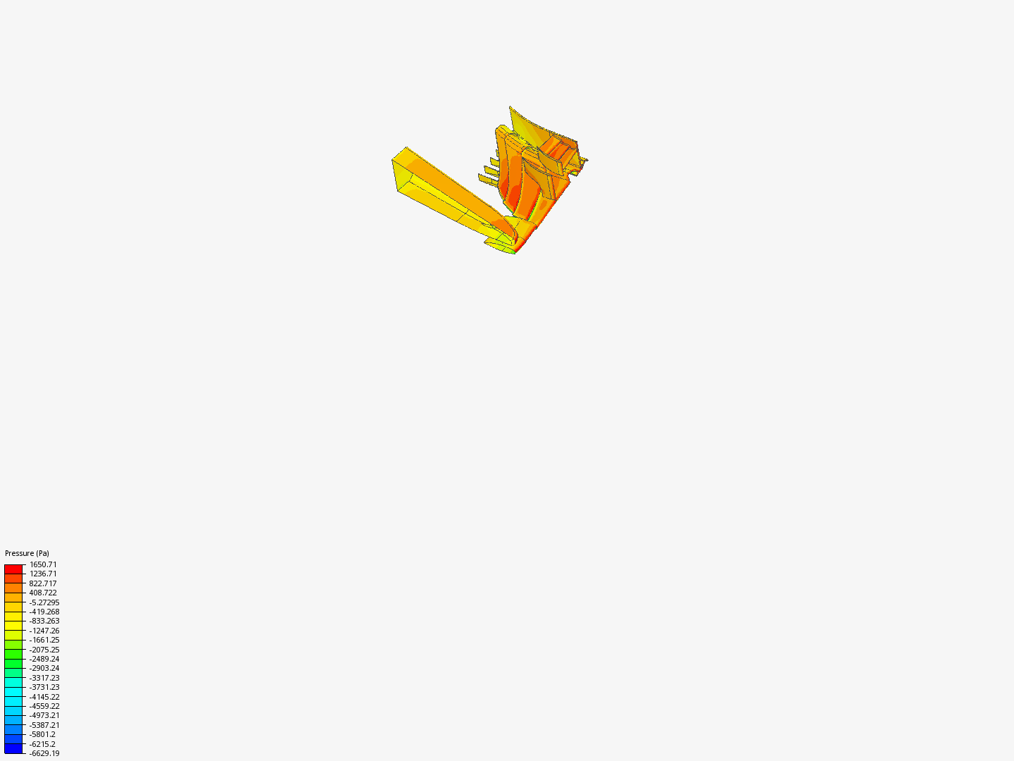 Front Wing F1 CFD Analysis by rydixon | SimScale