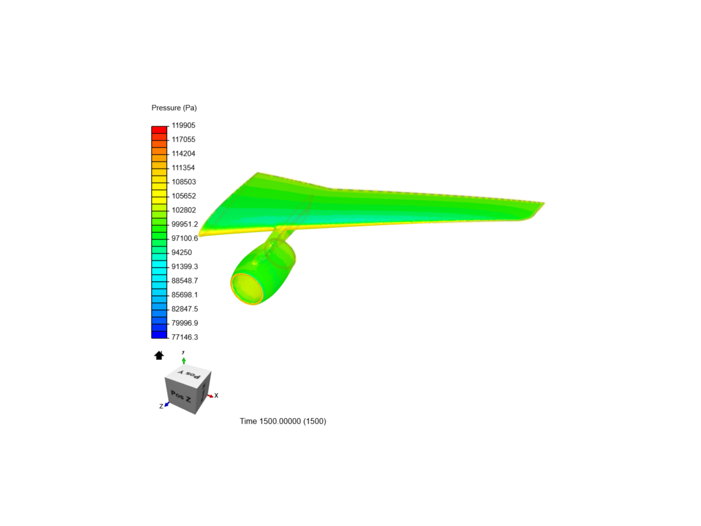 Tutorial: Compressible Flow Around a Wing by ryosukeyoshida | SimScale