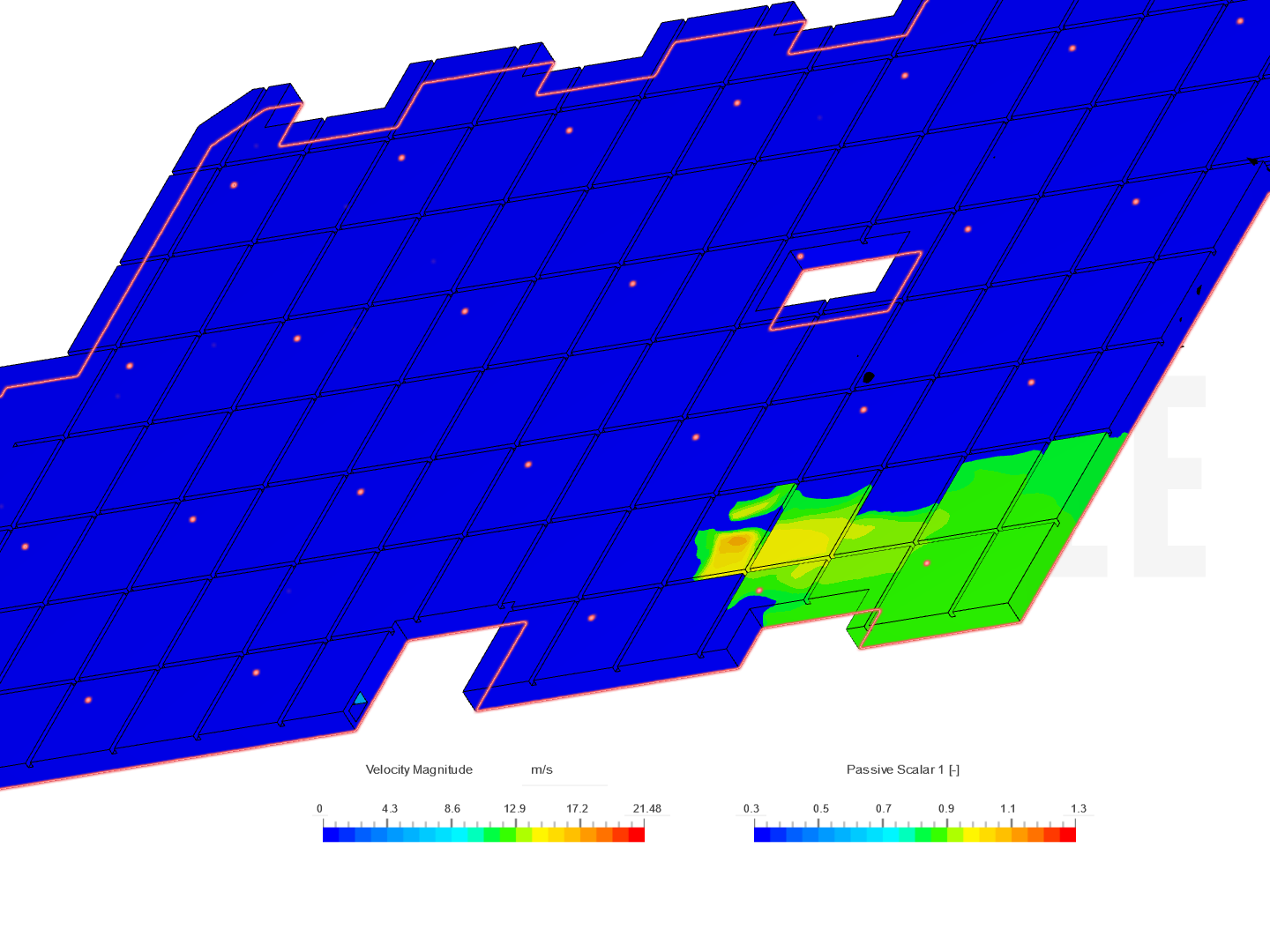 Tutorial: Car Park Contamination by rzah | SimScale