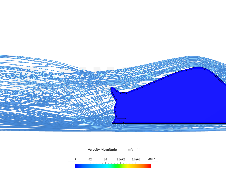 Diffuser angle 25 degree whole car by s1820hnda_heet | SimScale