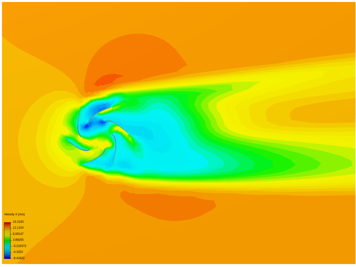 Curved Diffuser by s1852732 | SimScale