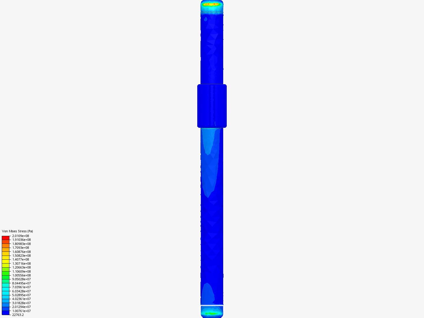 shaft c alternating stress by s2082246 | SimScale