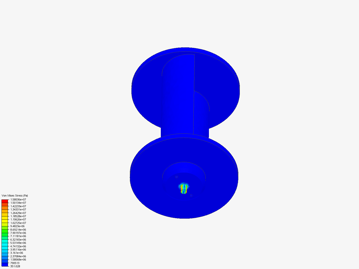 Tensile Strength of beam by s2095346 | SimScale