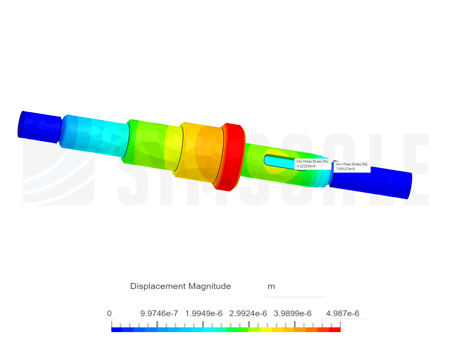 Shaft 1 FEA by s2450531 | SimScale