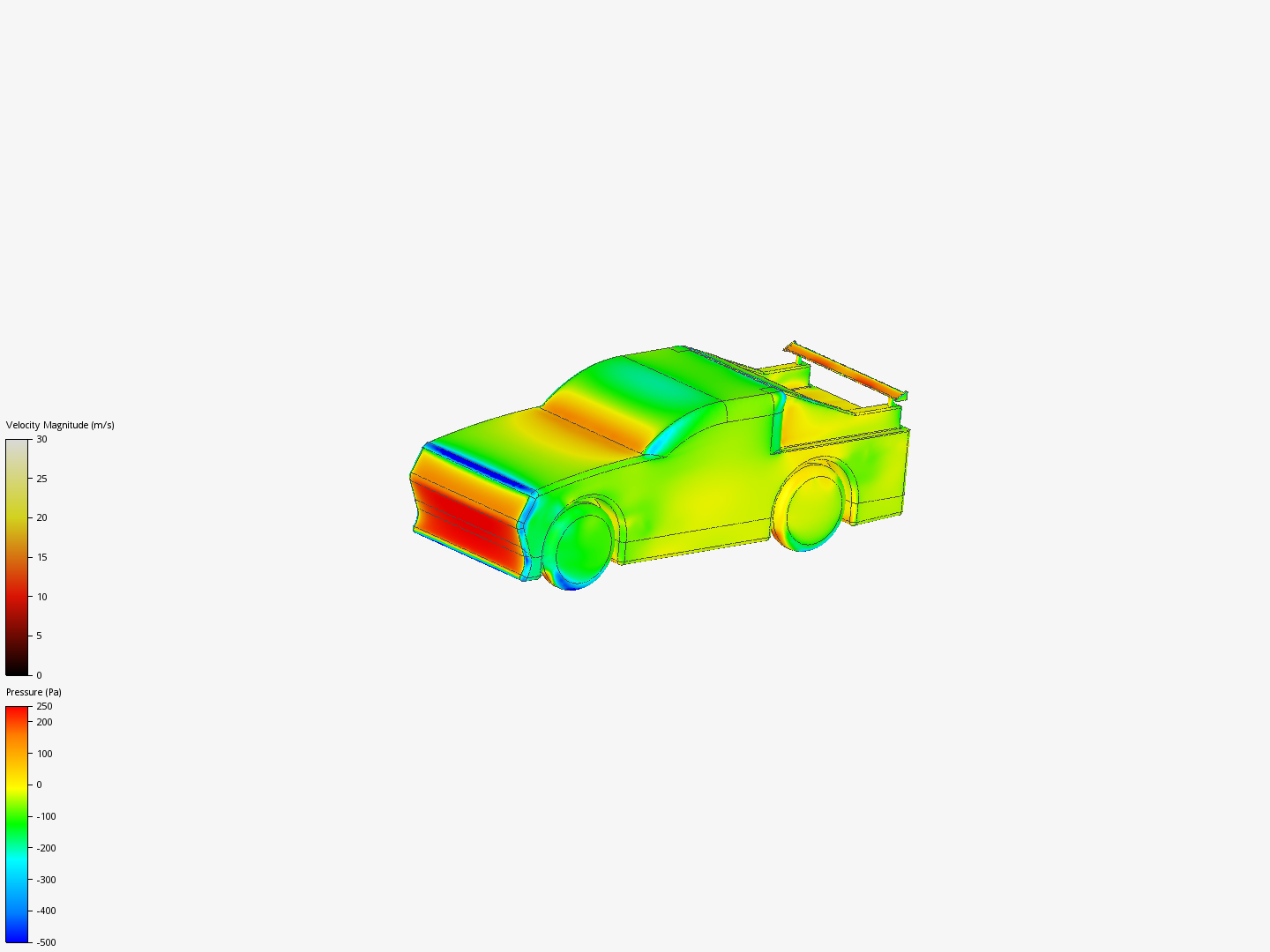 downforce pickup by s337961 | SimScale
