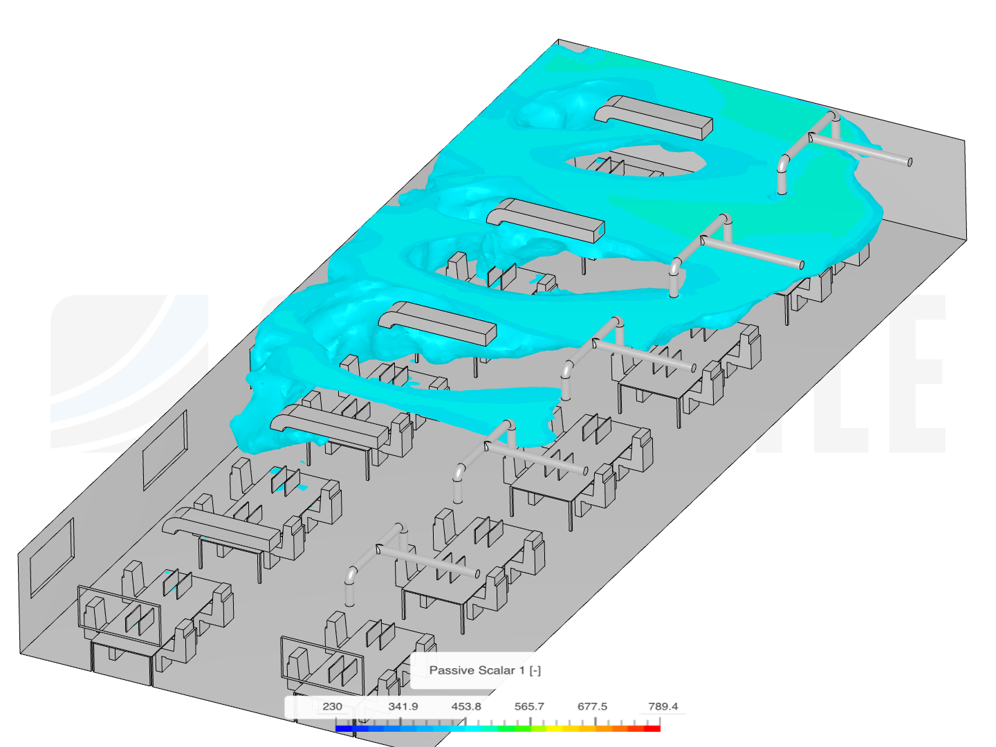 Thermal Comfort analysis CFD project y by s_hm2 | SimScale