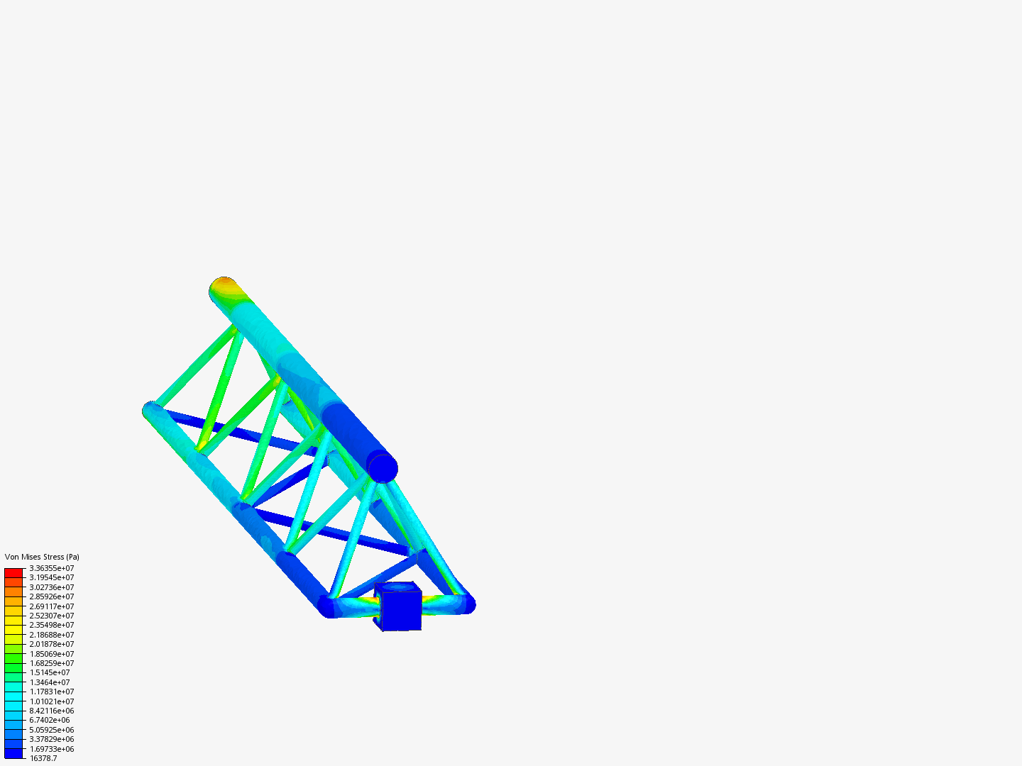 Tutorial - Linear static analysis of a crane by sac16 | SimScale