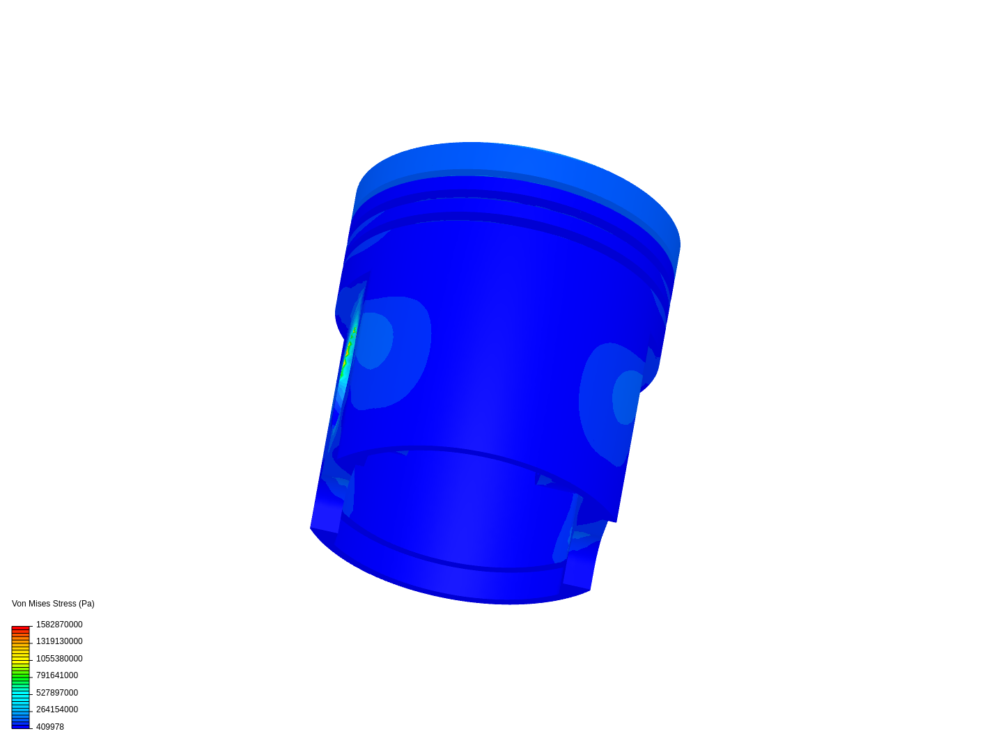 Advanced Tutorial: Thermomechanical Analysis of an Engine Piston by sachinpanwar20 | SimScale