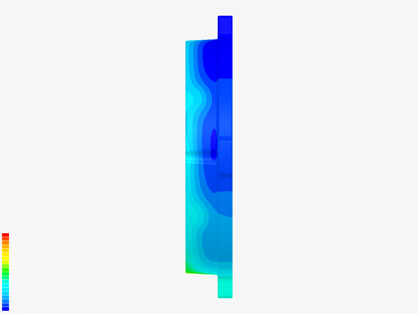electric motor casing by sagargs222001 | SimScale