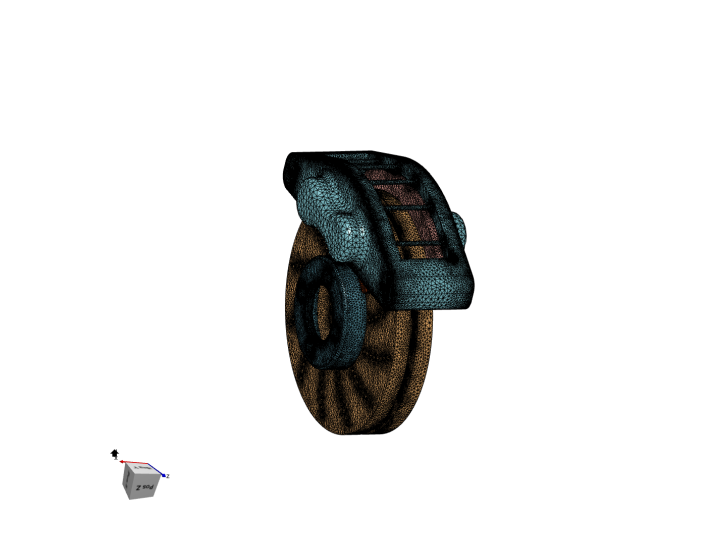 brake disc analysis by sai_sam | SimScale