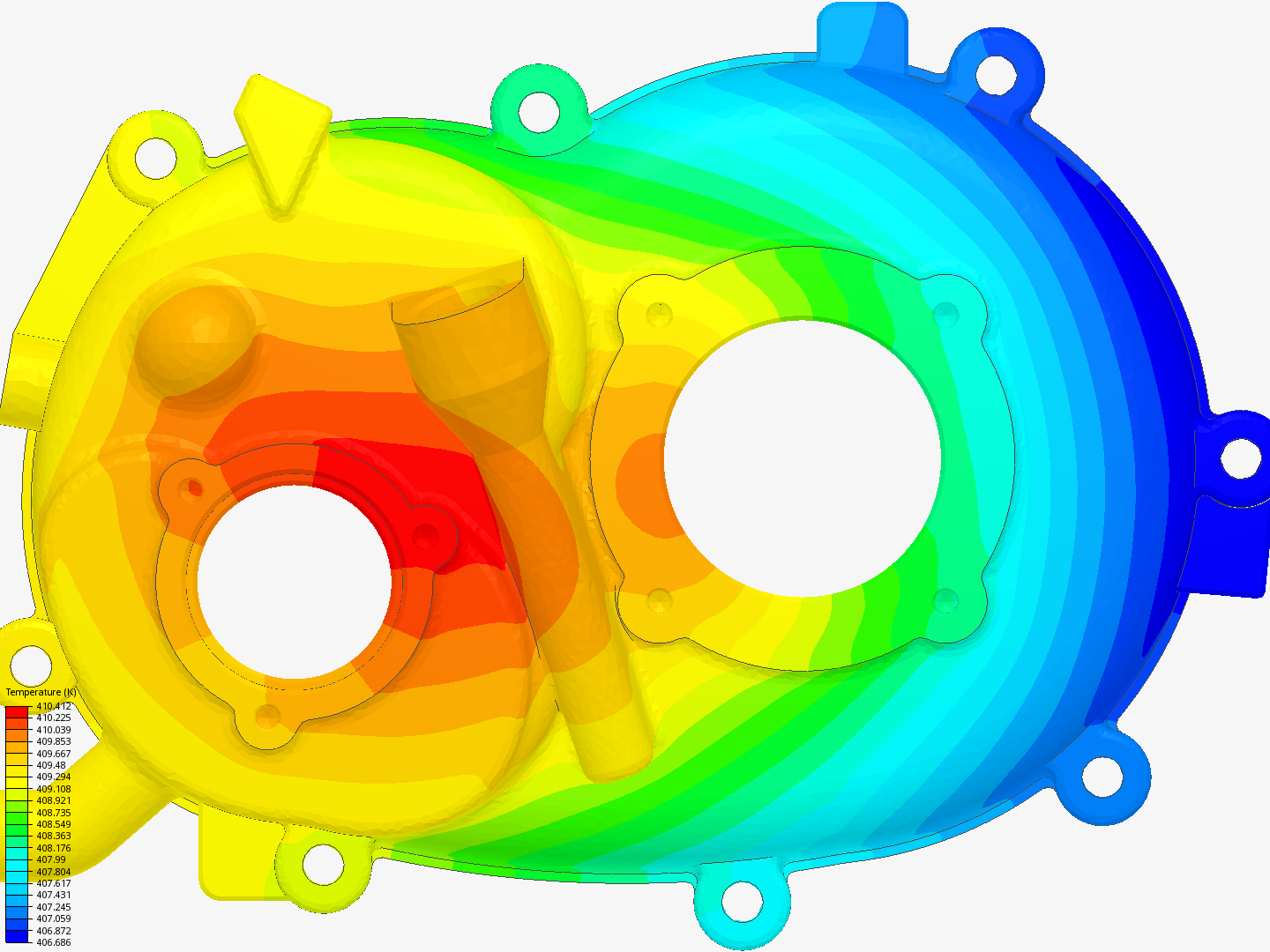 Tutorial: Thermal Analysis of a Differential Casing by salin | SimScale