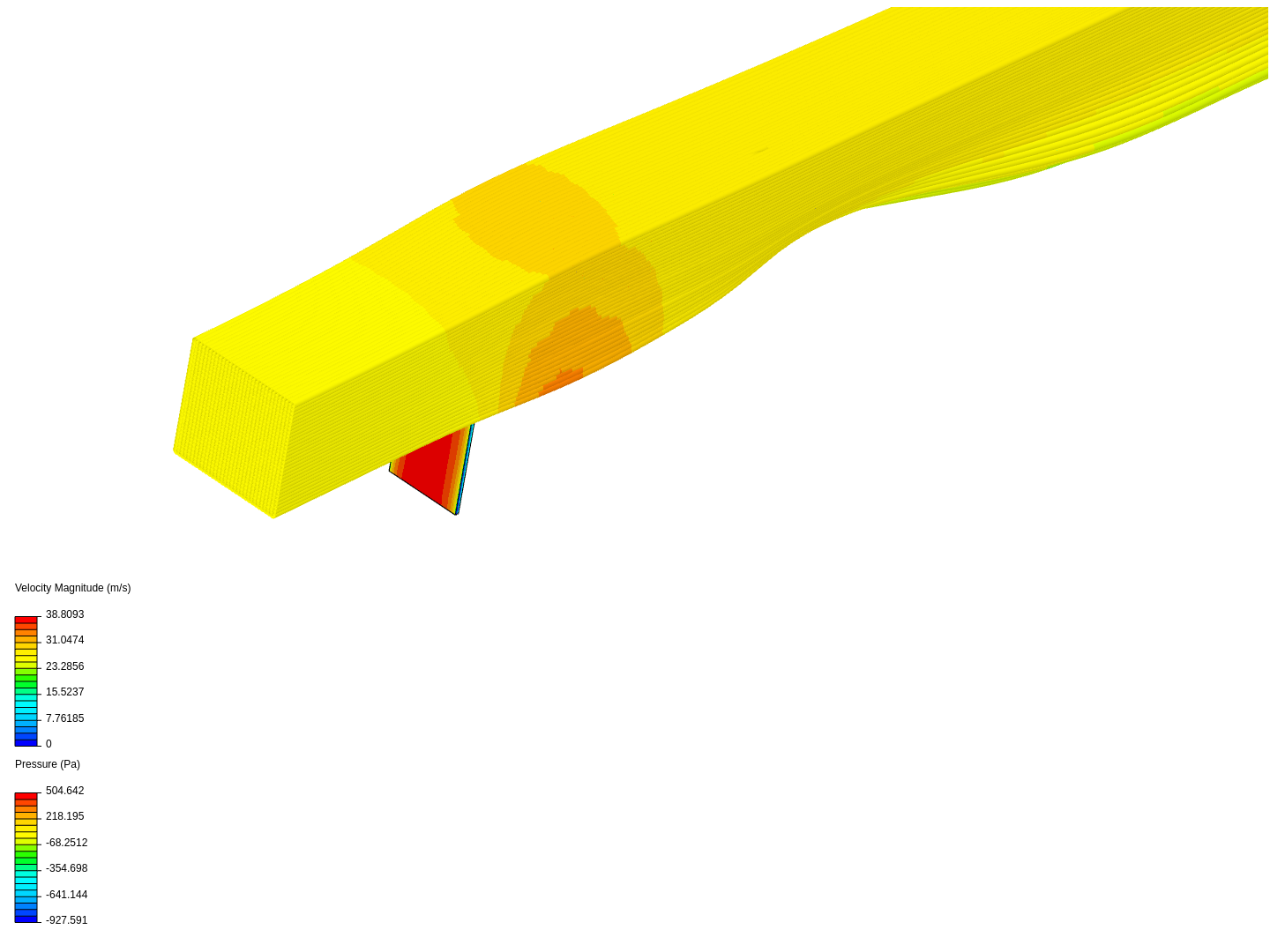 vortex generator by sam12343210 | SimScale