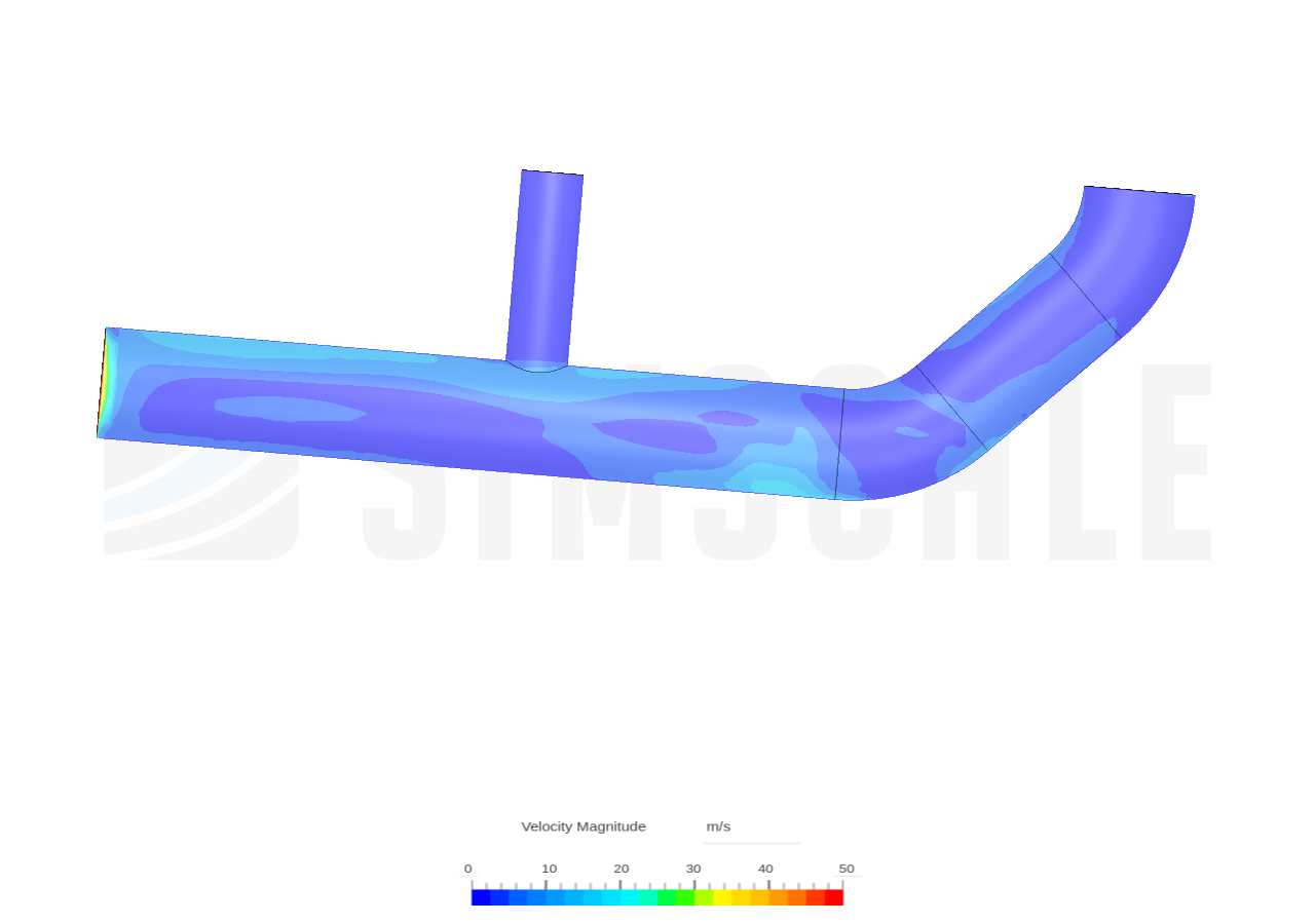 Tutorial 2: Pipe junction flow by sambachattu | SimScale