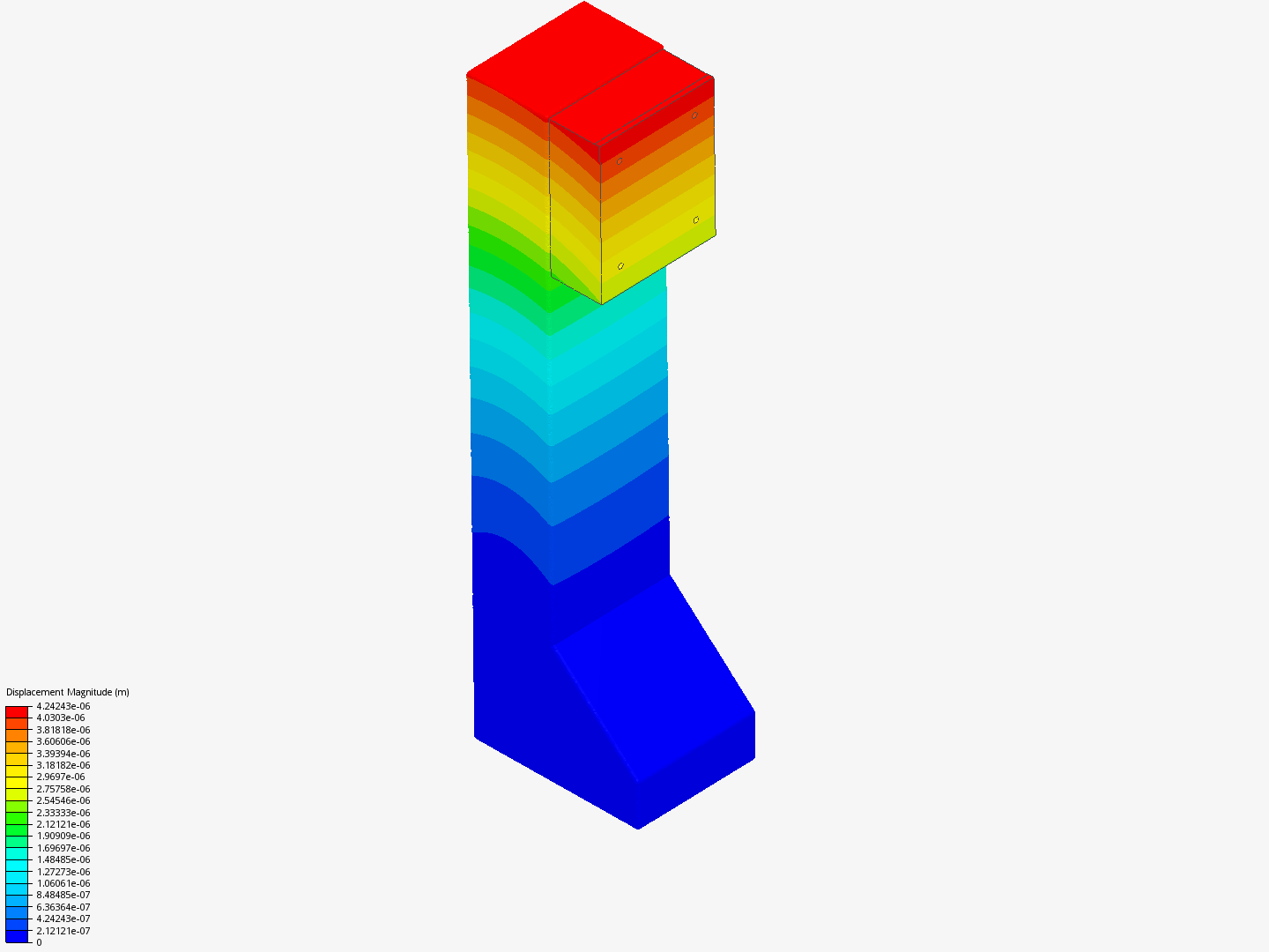 Granite Pillar Stress by samuel_schmidt | SimScale