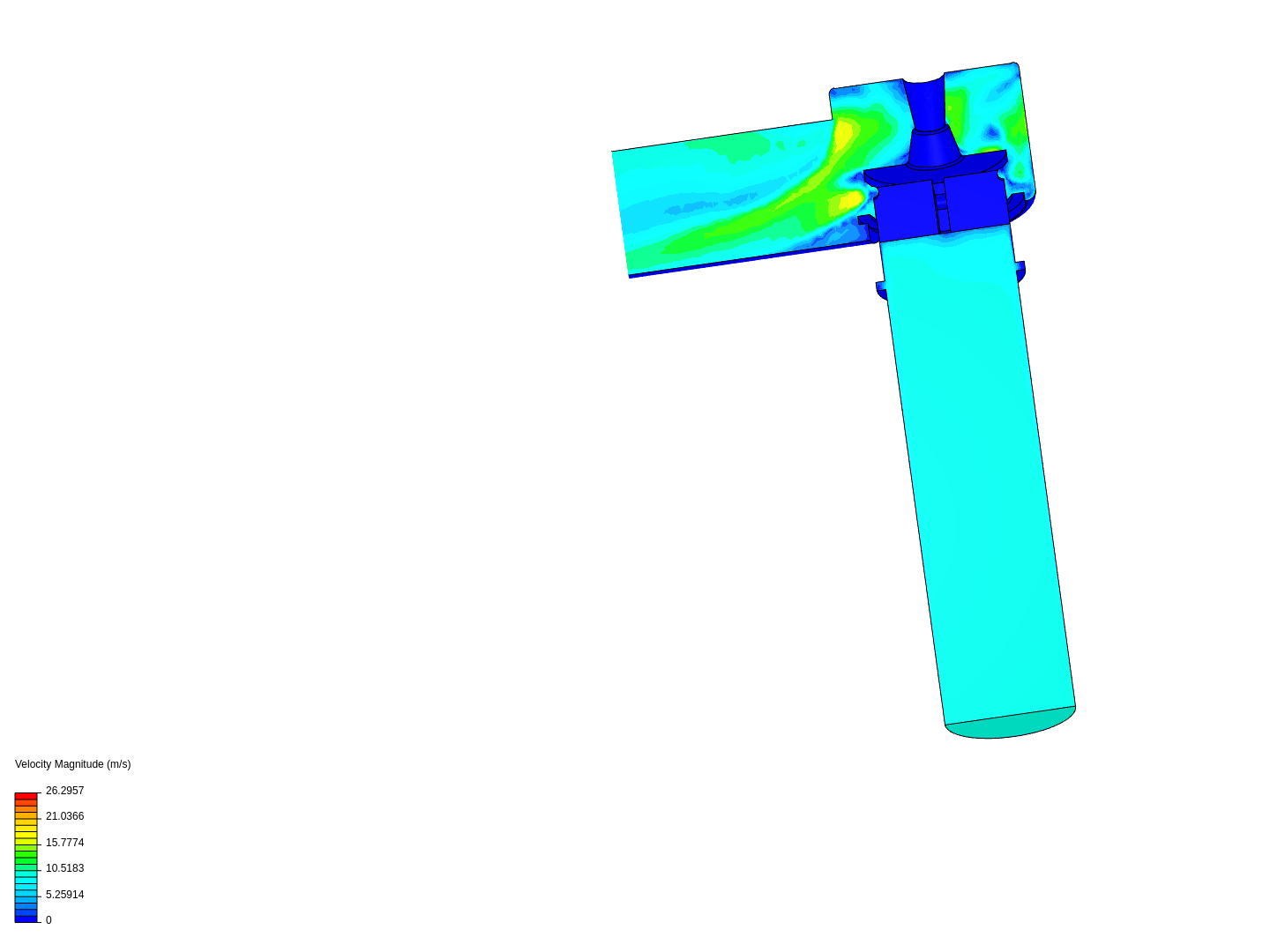 Tutorial: Fluid Flow Through a Valve by santej | SimScale
