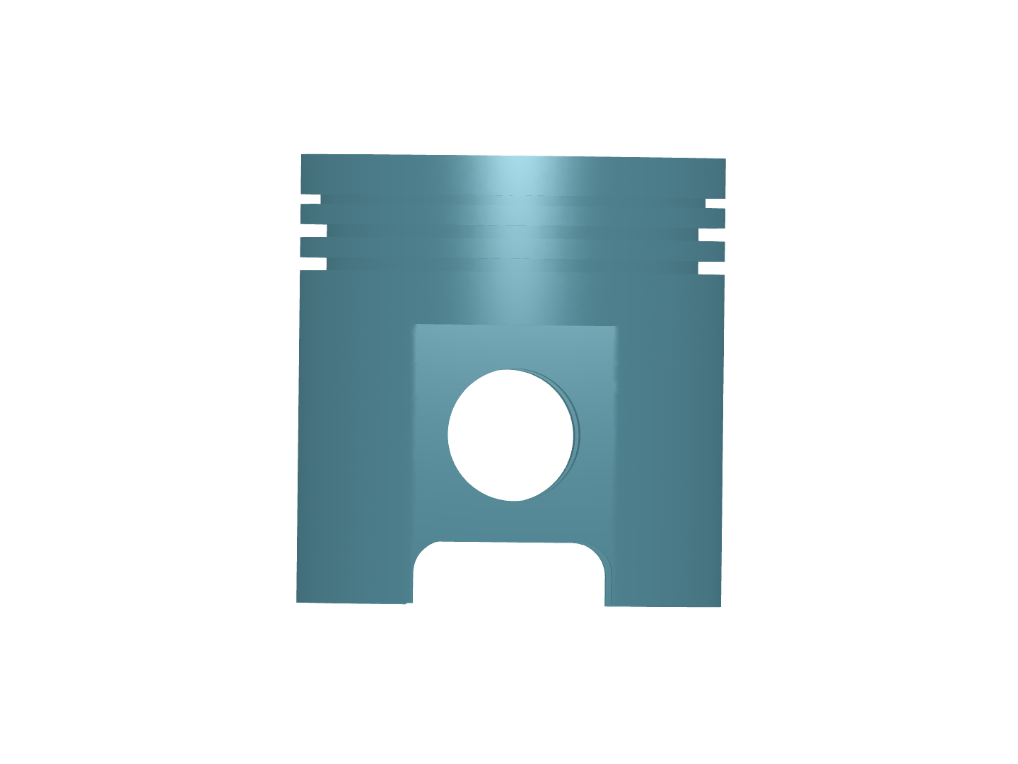 Advanced Tutorial: Thermomechanical Analysis of an Engine Piston by sapatel | SimScale